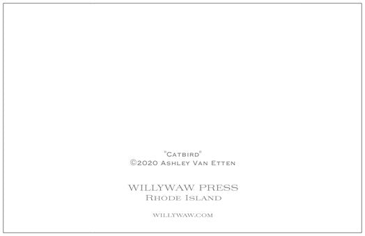 Catbird Card – Willywaw